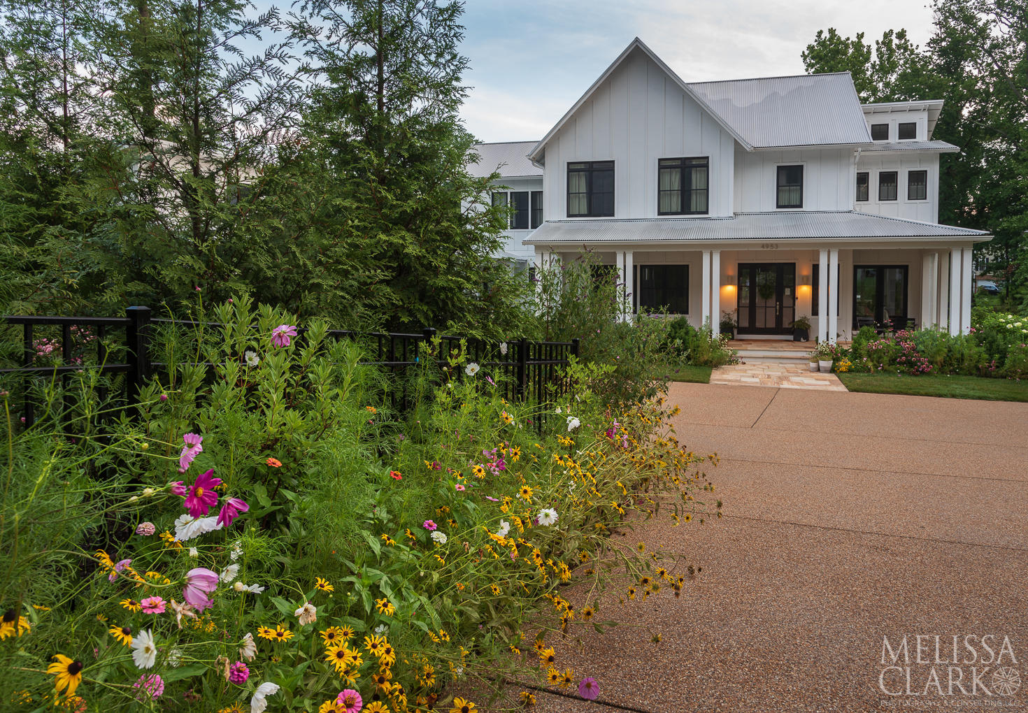 Arlington Modern Farmhouse | Caroline Ervin Landscape Design